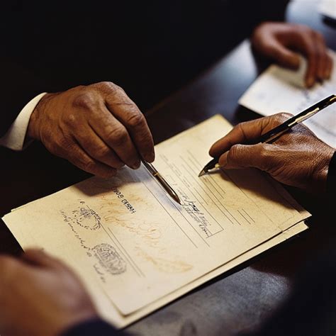 A Closeup Of A Deportation Notice Being Served To An Individual