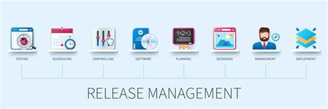 Deployment Blue Gradient Concept Icon Royalty Free Vector