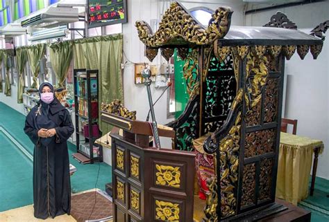Mimbar Masjid Kampung Laut Tertua Di Malaysia Astro Awani