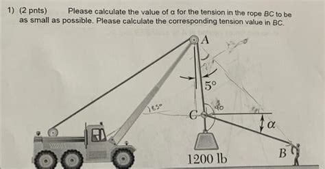 Solved 1 2 Pnts Please Calculate The Value Of α For The