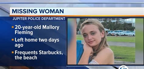 Mallory Fleming Police Looking For Missing Jupiter Woman