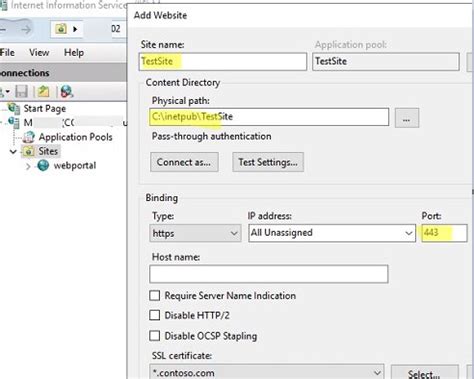 Hosting Multiple Websites In IIS With Same Port And IP Address Windows OS Hub