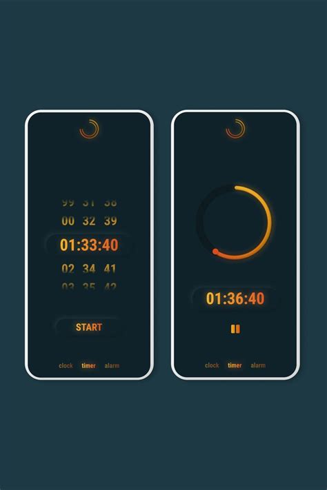 Two Cell Phones Showing The Time And Date On Each Screen With Different Times Displayed