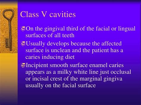 Ppt General Rules Of Class Iii Iv Andv Cavity Preparations For