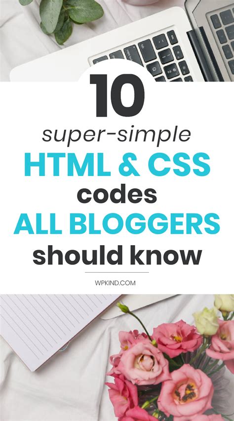 10 Html Css Codes All Bloggers Should Know Artofit