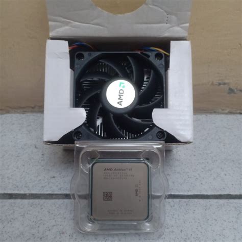 Jual Amd Athon Ii X2 240 2 8ghz Fan Am3 Am2 Ddr3 Ddr2 Processor Amd Cpu Amd Kab Demak