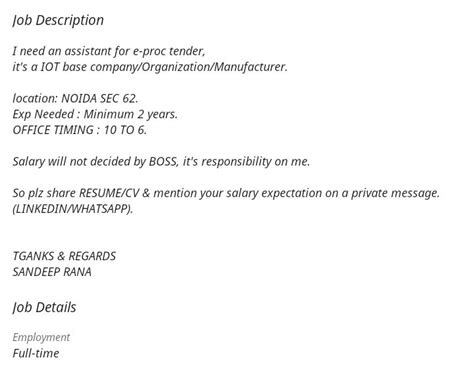 Sandeep Rana On Linkedin Great Opportunity