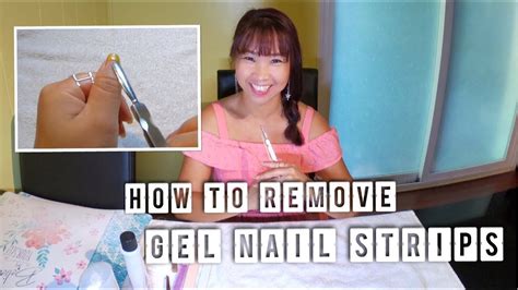 Jwyao Tv How To Remove Gel Nail Stripsdashing Diva Gel Nail Strips Youtube