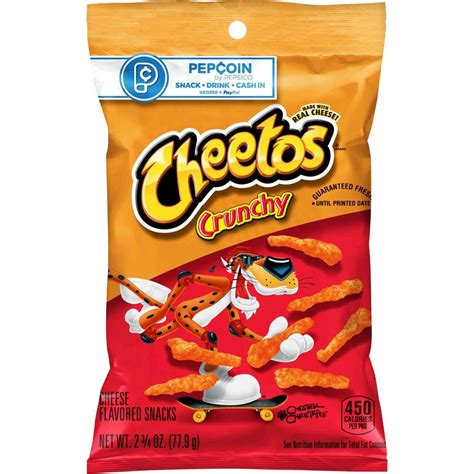 Cheetos Crunchy 2 75 Oz 32 Per Box Midwest Distribution