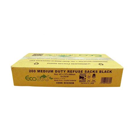 Black Sacks Medium Duty Clh Healthcare