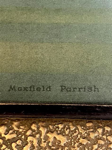 Maxfield Parrish ~ Daybreak ~ Original 1923 ~ Large Lithograph Print