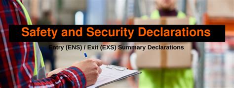 what is exit summary declaration exs in brexit