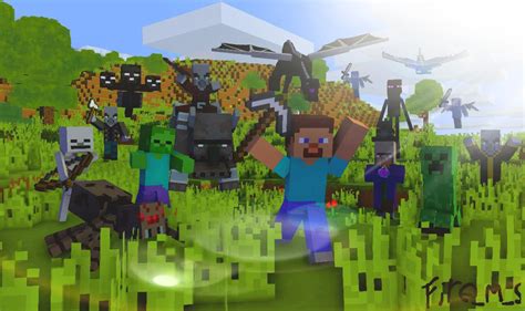 Heres A Wallpaper I Made With The Bare Bone Texture Pack Rminecraft