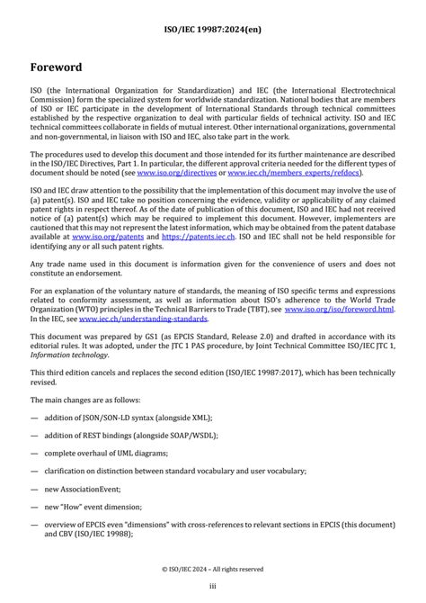 ISO IEC PRF Information Technology EPC Information Services EPCIS