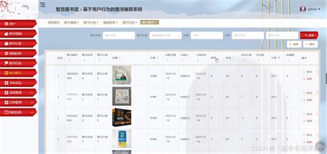 2025毕设python智慧图书馆－基于用户行为的图书推荐系统程序论文用python实现一个基于用户内容和用户行为的论文推荐系统 Csdn博客