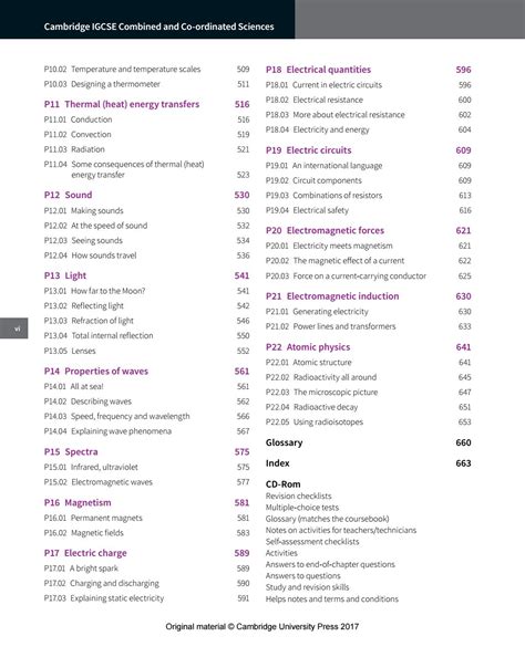 Preview Cambridge IGCSE Combined And Coordinated Sciences By Cambridge International Education