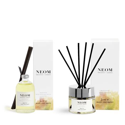 Neom Wellbeing Reed Diffuser And Refill Duo Qvc Uk