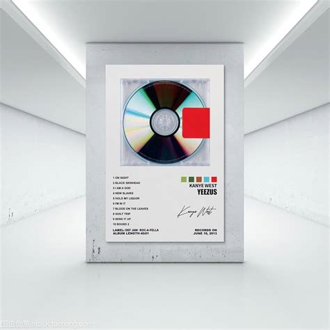 Kanye West Yeezus First Album Cover