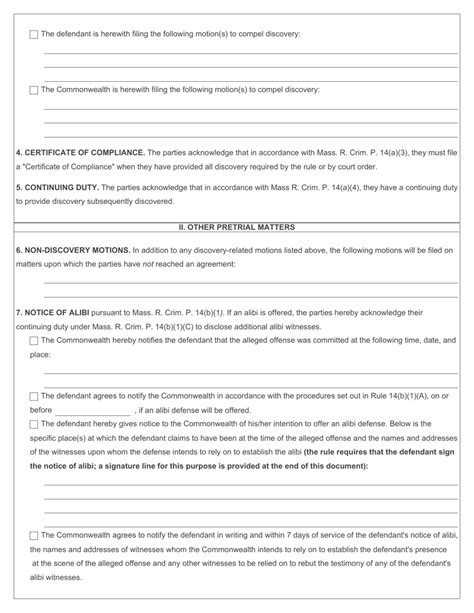 Massachusetts Pretrial Conference Report Fill Out Sign Online And
