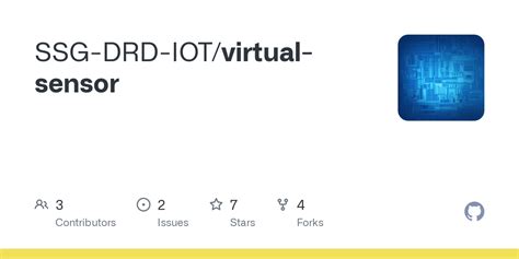 Github Ssg Drd Iotvirtual Sensor