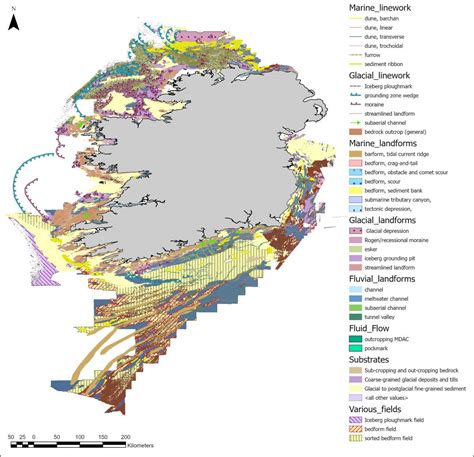 Marine Institute Releases New Seabed Geomorphology Map Marine Institute