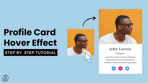 Profile Card Hover Effect In Wordpress Using Css Website Design Ideas