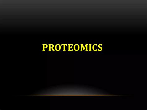 Genomics And Proteomics Bioinformatics Pdf