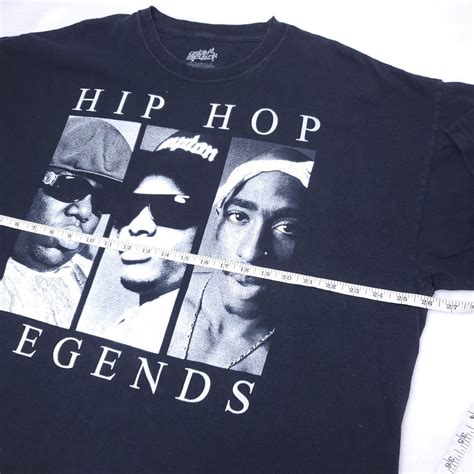 Hip Hop Legends Tupac Biggie Eazy E T Shirt 2xl Xxl Gem