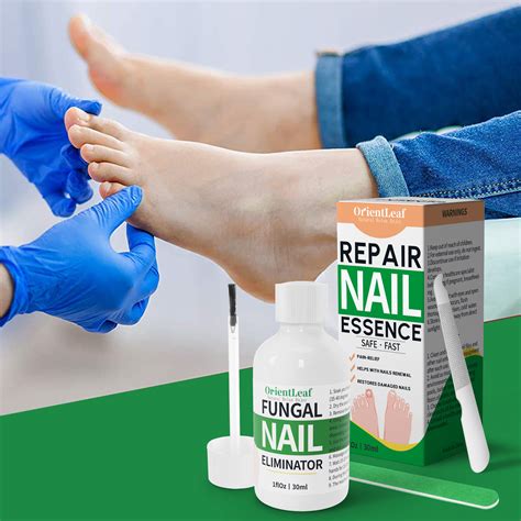 Nail Fungus Treatment Toenail And Finger Anti Fungal For Discolored Or