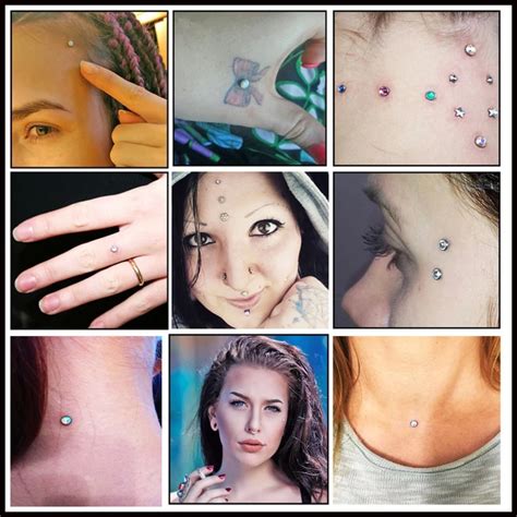 Dermal Body Piercings