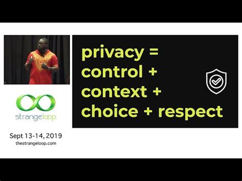 Strange Loop Conference Talk How To Build With Data Trust And Privacy