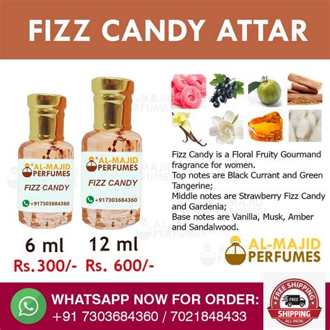 Fizz Candy Attar Al Majid Perfumes