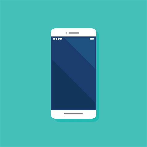 Smartphone Flat Icon 14622279 Vector Art At Vecteezy