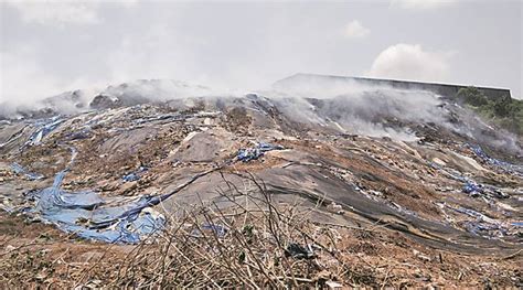 Goa Garbage Dump Fire Rages On Cm Pramod Sawant Calls For More Coordination India News The