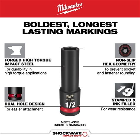 Shockwave Impact Duty 3 8 Drive 6 Point Socket Sets Milwaukee Tool