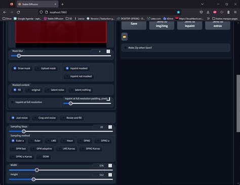 Feature Request Sampling Methods Buttons To Checkboxes Image Size