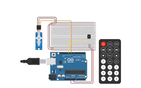 Circuit Design Ir Remote Servo02 Tinkercad