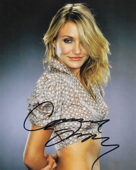 Cameron Diaz Charlies Angels Actress Celebrity Signed 8x10 Photo