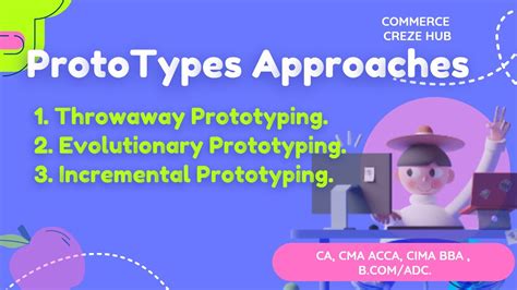 Prototypes Approaches 1throwaway Prototyping 2 Evolutionary