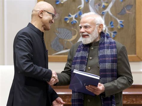 Satya Nadella Announces 175 Billion Investment In Indias Ai
