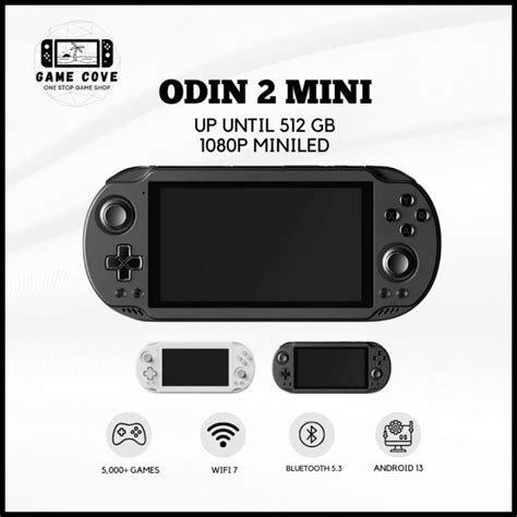Ayn Odin 2 Mini Android Handheld Emulator Android 13 Wifi Bluetooth Portable Console Game Cove