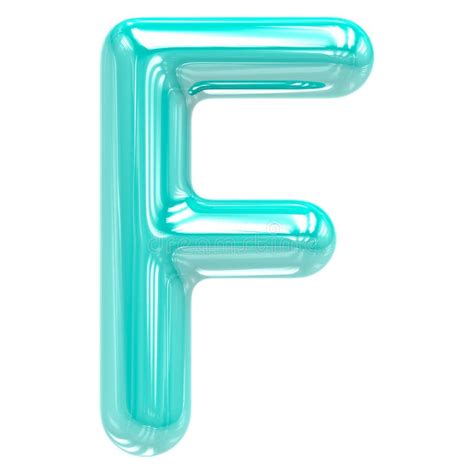 F Green Font Cyan 3d With White Background Stock Illustration Illustration Of Purple Discount