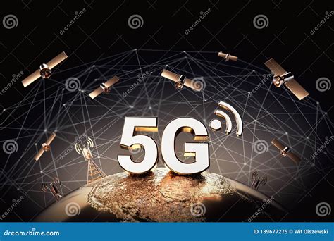 Global Connectivity Concept With Worldwide Communication Network Connection Nodes Around The