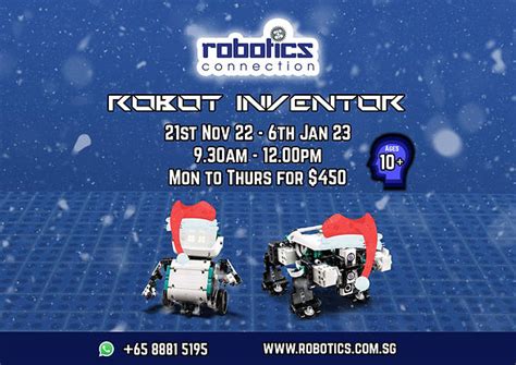 robotics connection singapore robotics coding and technology education