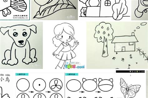 免费领 儿童涂鸦简笔画视频教程全套 儿童入门水彩蜡笔画pdf全套