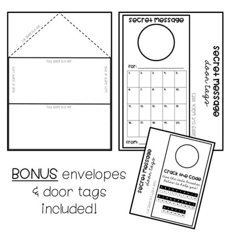 Secret Message Math Activity Variables Expressions And Order Of Operations