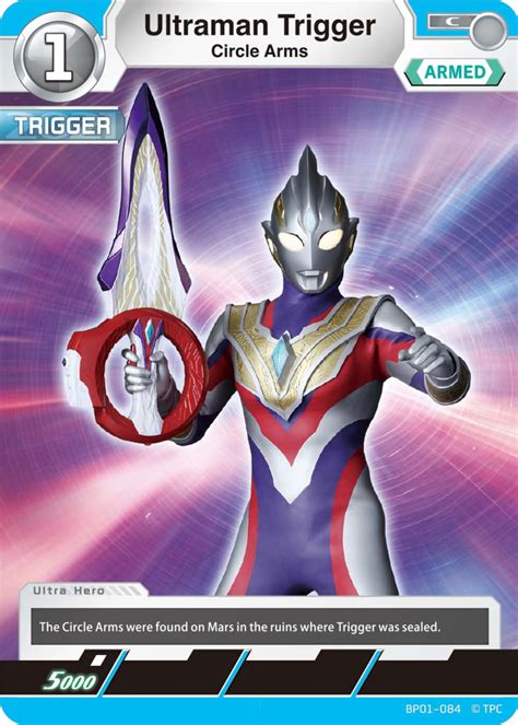 Ultraman Trigger Circle Arms Ultraman Card Game Wiki Fandom