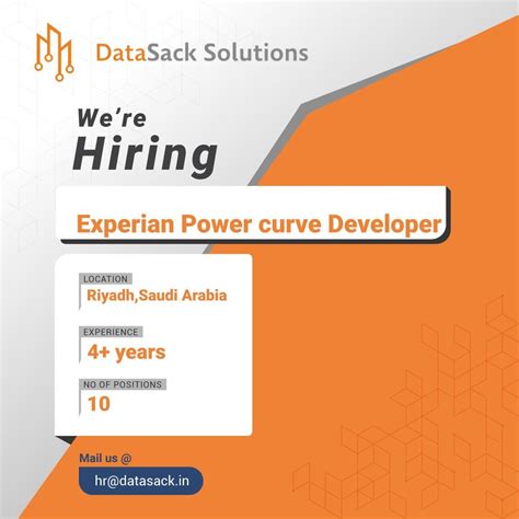 Datasack Solutions On Linkedin Experian Powercurve Developers Onsite Onsiteopening