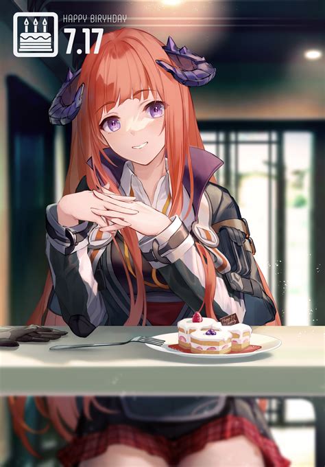 Bagpipe Arknights Drawn By U Jie Danbooru