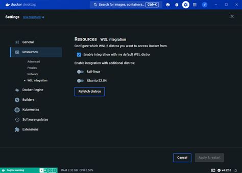 window wsl2 linux distro 사용법 및 tip